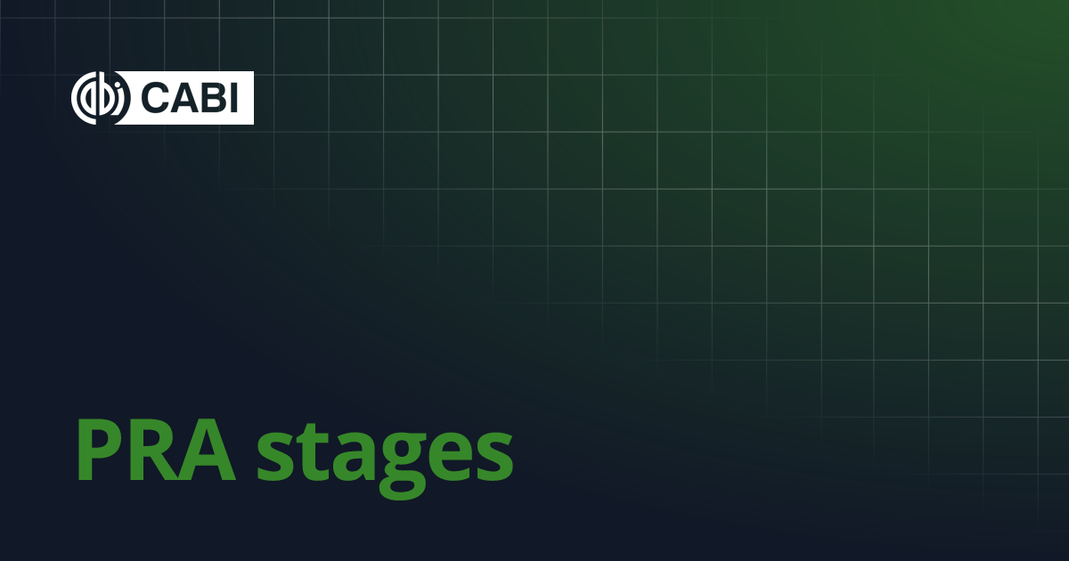 PRA stages | Pest Risk Analysis Tool Help